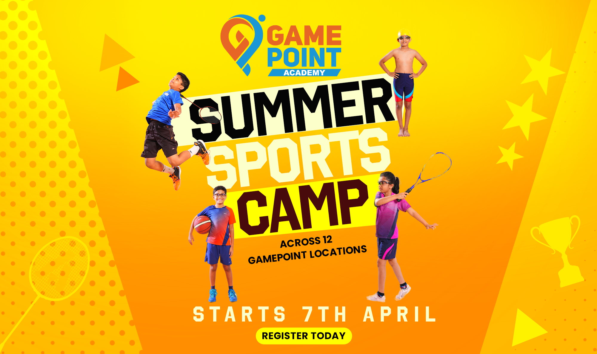 Multi Sports Coaching Center in Hyderabad | Gamepoint India